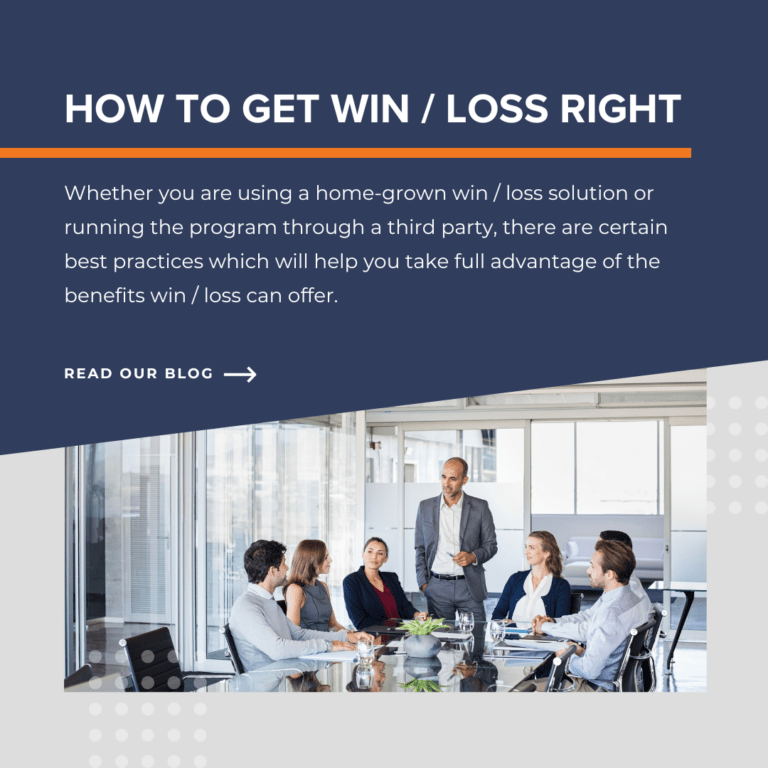 Win Loss Analysis Research Methods Leader to Improve Sales Results
