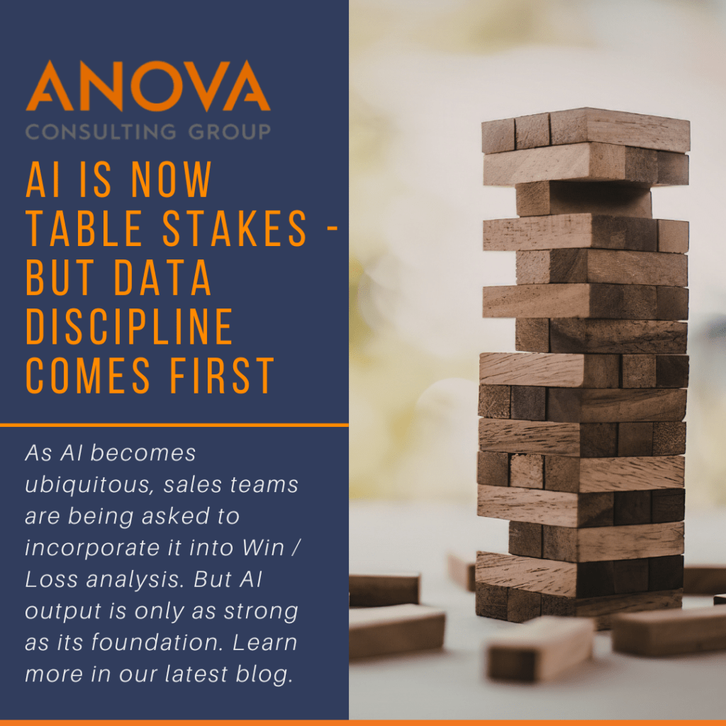 AI Is Becoming Table Stakes. Data Discipline Comes First. - Anova ...